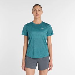 New Balance Funktionsshirt 'Athletics' Damen Gr&ouml;&szlig;e XS petrol