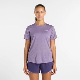 New Balance Funktionsshirt 'Athletics' Damen Gr&ouml;&szlig;e XS lila