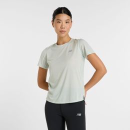New Balance Funktionsshirt 'Athletics' Damen Gr&ouml;&szlig;e XS offwhite