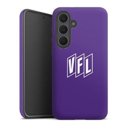 DeinDesign Galaxy S25 FE Handy Panzer Handyh&uuml;lle robuste Outdoor H&uuml;lle Schutzh&uuml;lle matt Logo Official Licensed Product Vfl Osnabr&uuml;ck Tough Case