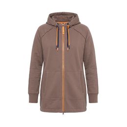 Lauras&oslash;n Sweatjacke Damen Gr&ouml;&szlig;e XL braun
