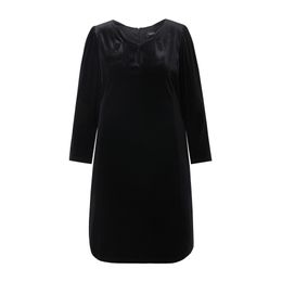 Ulla Popken Kleid Damen Gr&ouml;&szlig;e 52 schwarz Sommerkleid