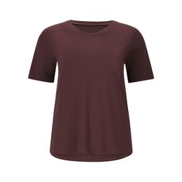 Q By Endurance T-Shirt Annabelle Damen Gr&ouml;&szlig;e XXXL bordeaux