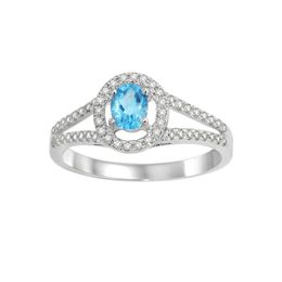 Diamant Leternel Ring Damen Gr&ouml;&szlig;e 58 silber