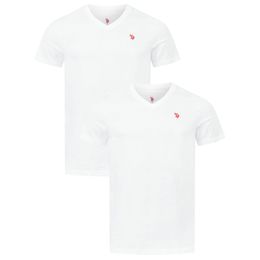 U.S. Polo Assn. T-Shirt Herren Gr&ouml;&szlig;e M wei&szlig;