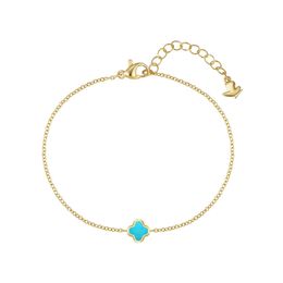 Glanzst&uuml;cke M&uuml;nchen Glanzst&uuml;cke M&uuml;nchen Armband Damen Gr&ouml;&szlig;e One Size t&uuml;rkis / gold