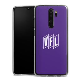 DeinDesign Xiaomi Redmi Note 8 Pro Handy Silikon H&uuml;lle Case transparent Handyh&uuml;lle Logo Official Licensed Product Vfl Osnabr&uuml;ck Silikon Case