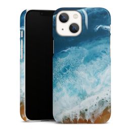 DeinDesign iPhone 13 Mini Handy Premium Case Smartphone Handyh&uuml;lle Schutzh&uuml;lle gl&auml;nzend Fur Muster Zebra Premium Case