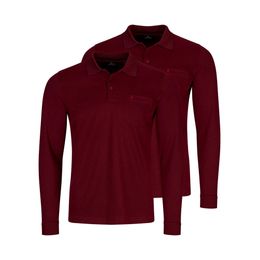 Ragman Shirt 'Basic' Herren Gr&ouml;&szlig;e XL dunkelrot