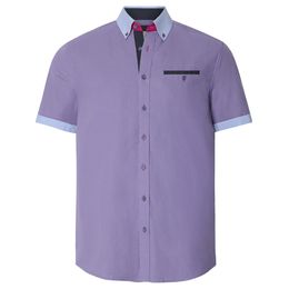 Babista Button Up Shirt ' Florevetto ' male size XXXL Sky blue / Purple / Black