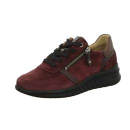Hartjes Schn&uuml;rschuh Damen Gr&ouml;&szlig;e 41.5 dunkelbraun / weinrot Sommerschuhe