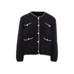 Carnea Strickjacke Damen Gr&ouml;&szlig;e M schwarz