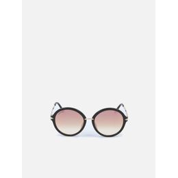Swarovski Sonnenbrille 'Swarovski SK0184 D Shiny dark brown 54/18/140 Women Sunglasses' Damen Gr&ouml;&szlig;e 54 braun