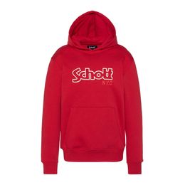 Schott NYC Sweatshirt Jungen Gr&ouml;&szlig;e 123/128 rot