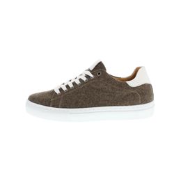 Xaver Luis Schuhmanufaktur Sneaker low 'MIA - Nachhaltiger Merinowolle-Sneaker' Damen Gr&ouml;&szlig;e 38 braun Sommerschuhe