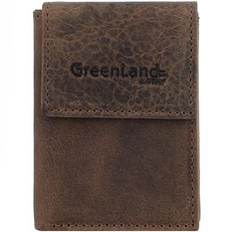 GreenLand Nature Portemonnaie 'Montenegro' Herren Gr&ouml;&szlig;e XS/XXL braun
