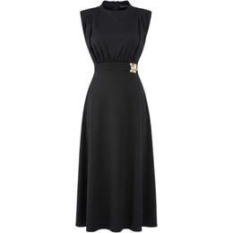 Woman Vision Kleid Damen Gr&ouml;&szlig;e 38 schwarz Sommerkleid