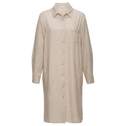 Buffalo Kleid Damen Gr&ouml;&szlig;e 46 beigemeliert Sommerkleid
