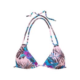 Venice Beach Bikini Top 'Marly' female size 70 Blue / Dusky pink