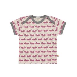 loud + proud Shirt 'Ameisen' M&auml;dchen Gr&ouml;&szlig;e 86/92 beere