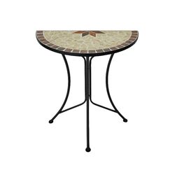 Garden Pleasure Gartentisch 'Amarillo' Stahl 60 x 30 x 70 cm