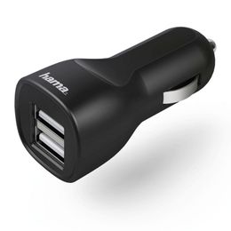 Hama Auto-Ladeger&auml;t schwarz 2-fach USB