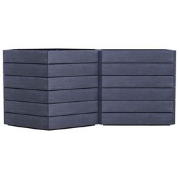 Garantia Hochbeet 'Ergo Vario 3 Wood' anthrazit/braun 175 x 75 x 110 cm
