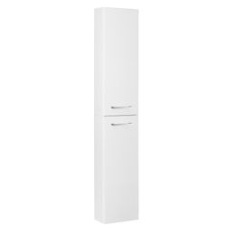 Fackelmann Hochschrank 'SBC' wei&szlig; gl&auml;nzend 30 x 162 x 17 cm