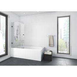 Aurlane Badewannenfaltwand 1-teilig 80 x 140 cm