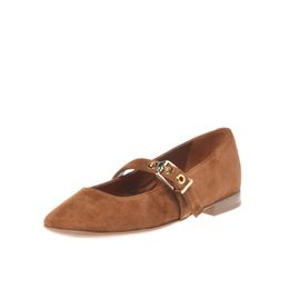 Baldinini Ballerina Damen Gr&ouml;&szlig;e 35 cognac Sommerschuhe