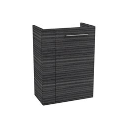 Fackelmann Waschbeckenunterschrank 'SBC' braun matt 44 x 60 x 24,3 cm rechts
