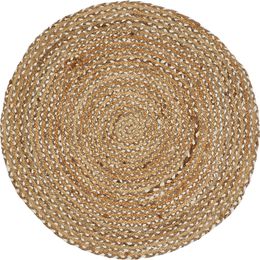 LUXOR living Teppich 'Jaba' natur &Oslash; 80 cm