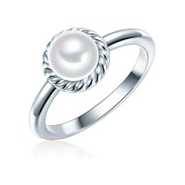 Valero Pearls Ring female size 56 Silver