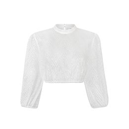 Stockerpoint Dirndlbluse 'Cleo' Damen Gr&ouml;&szlig;e 36 wei&szlig;