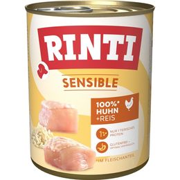 Rinti Hundefutter 'Sensible' Huhn Reis 800 g