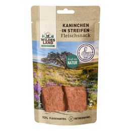 Wildes Land Hundesnack 'Fleischsnacks Kaninchenfleisch in Streifen' 70 g