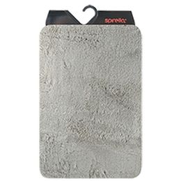Spirella Badteppich 'Bree' hellgrau 55 x 65 x 3 cm