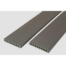 Rettenmeier Terrassendiele WPC Esche grau 4000 x 145 x 21 mm
