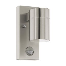 Eglo LED-Au&szlig;enwandleuchte 'Riga 5' mit Bewegungssensor 2,8 W 250 lm warmwei&szlig; IP 44 x 16,5 cm