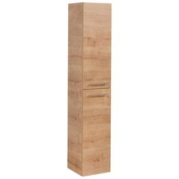 Fackelmann Hochschrank 'B.Perfekt' braun foliert 30 x 158,8 x 32 cm