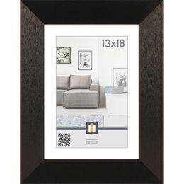 Intertrading Bilderrahmen 'Braga' Holz schwarz 13 x 18 cm