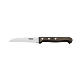 Tramontina Germany GmbH Universal-K&uuml;chenmesser aus rostfreiem Edelstahl mit Holzgriff 19,6 cm