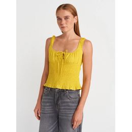 Dilvin Top female size S Lemon yellow