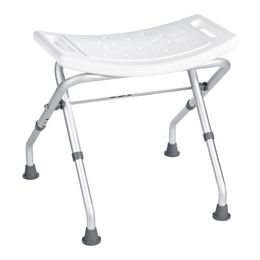 Ridder Badhocker 'Comfort' klappbar, wei&szlig;, 51 cm, bis 110 kg
