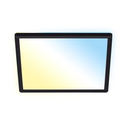 Brilo LED-Panel 'Slim' dimmbar 2400 lm warmwei&szlig; bis tageslichtwei&szlig; 29,3 x 2,8 x 29,3 cm