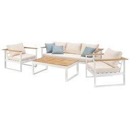 Gartenm&ouml;belset 'Helena' f&uuml;r 5 Personen Aluminium