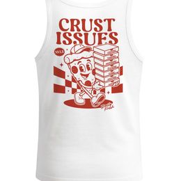 Neverless Shirt 'Crust Issues' male size XL White