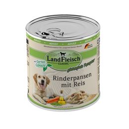 LANDFLEISCH Hundefutter 'Classic' Rinderpansen, Reis 800 g