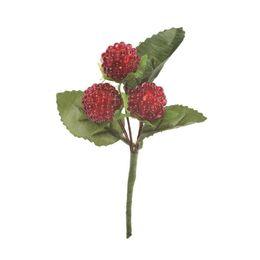 Glorex Deko-Himbeere rot 15 mm