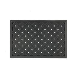 Astra Gummimatte 'Dynamic' 40 x 60 cm Kreise schwarz